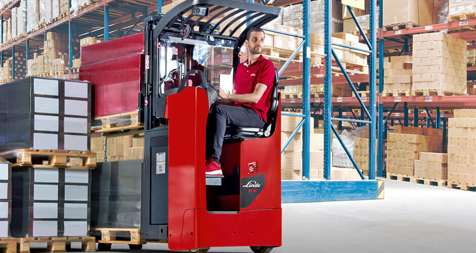 MotracLinde presenteert nieuwe pallettrucks met zitplaats | Motrac