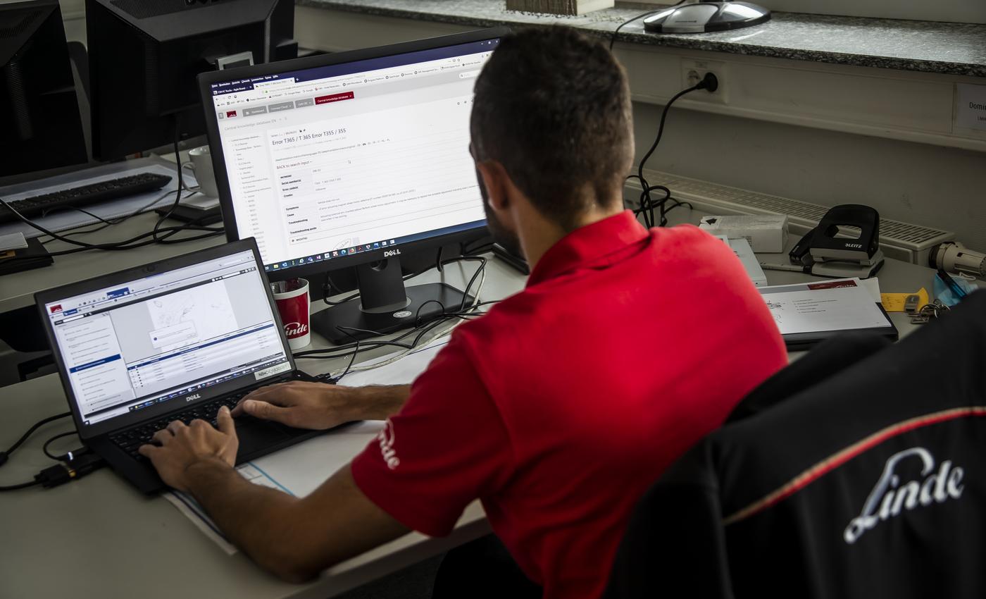 Linde Connect: Fleet management software | Motrac